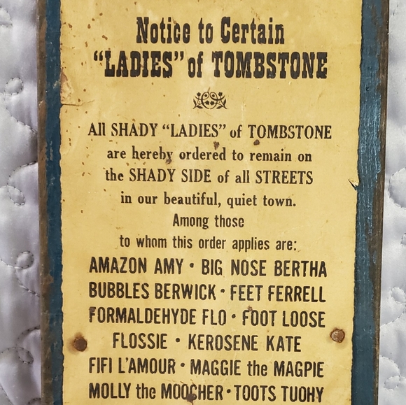 Accents | Pb3 Man Cave Bar Decor Beware Notice To Certain Ladies Of ...
